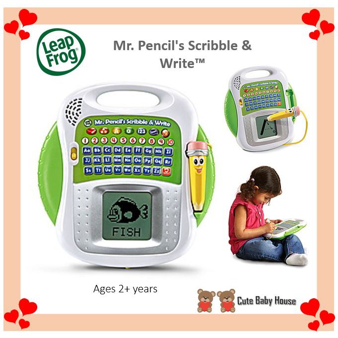 LeapFrog Mr. Pencil's Scribble and Write | Shopee Malaysia