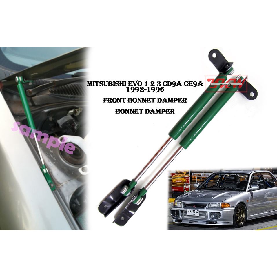 Mitsubishi Lancer CB1 Evo123 EVO 1 2 3 CD9A Front Bonet Absorber Damper ...