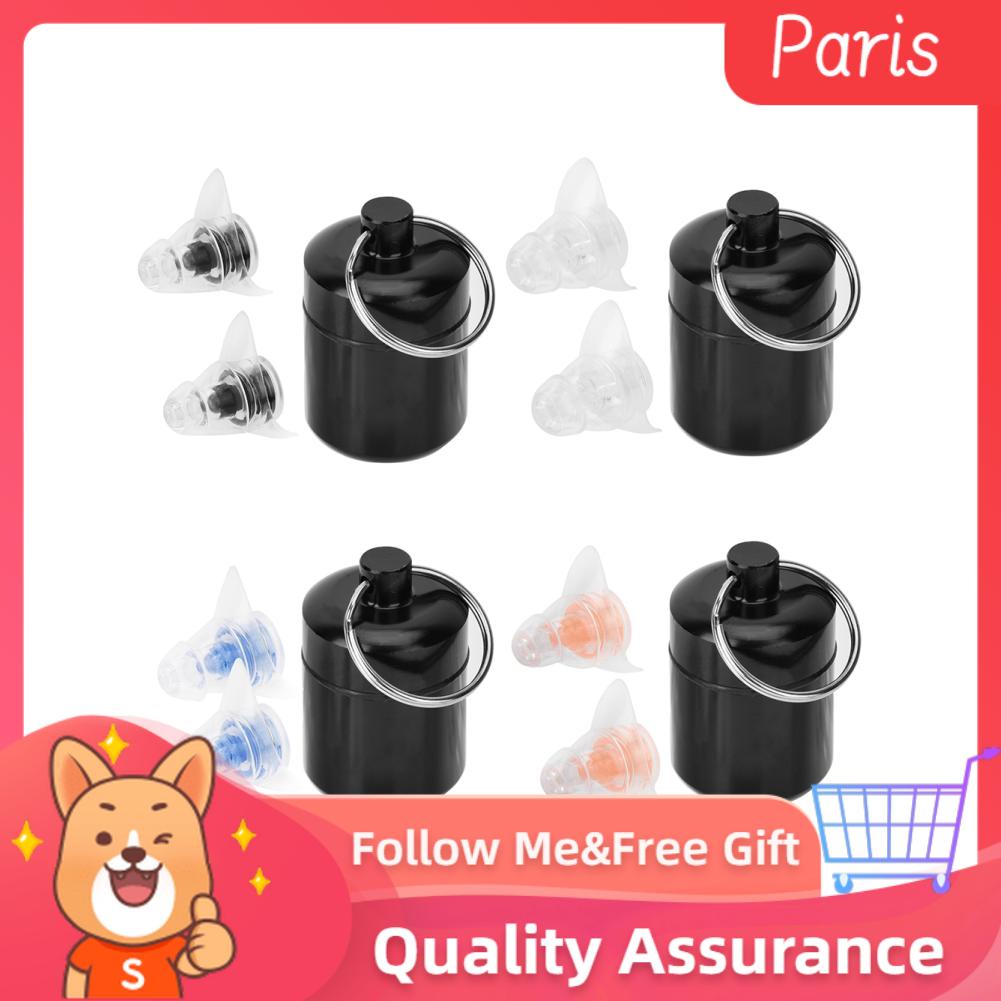 Paris High Fidelity 27dB Anti-noise Earplugs Concert Music Festival ...