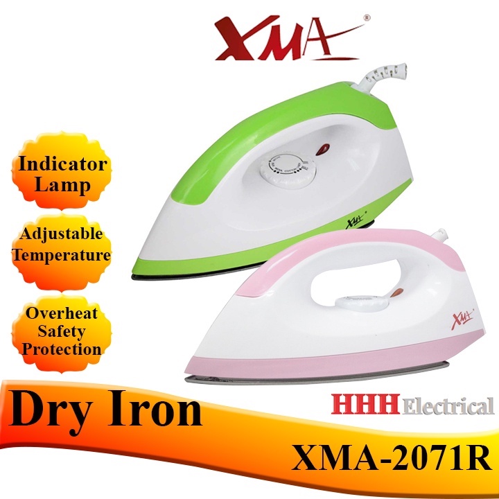 XMA DRY IRON XMA-2071R SETERIKA | Shopee Malaysia