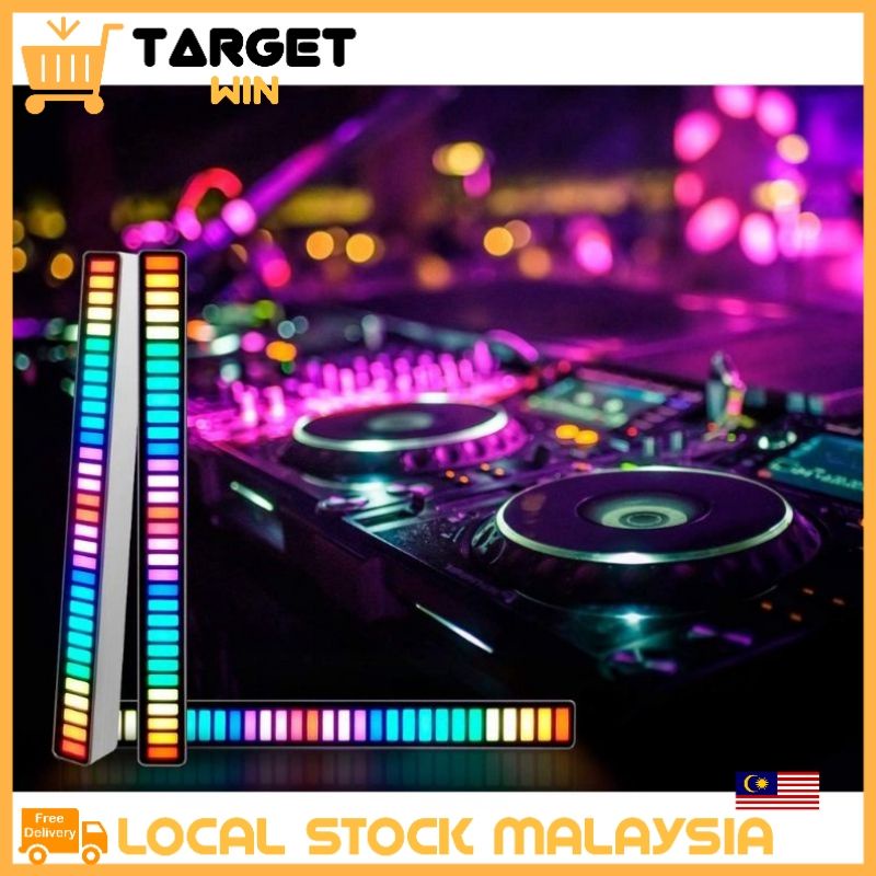 Alatan Untuk Mendengar Muzik 32-bit RGB Voice-Activated LED Visualizing ...