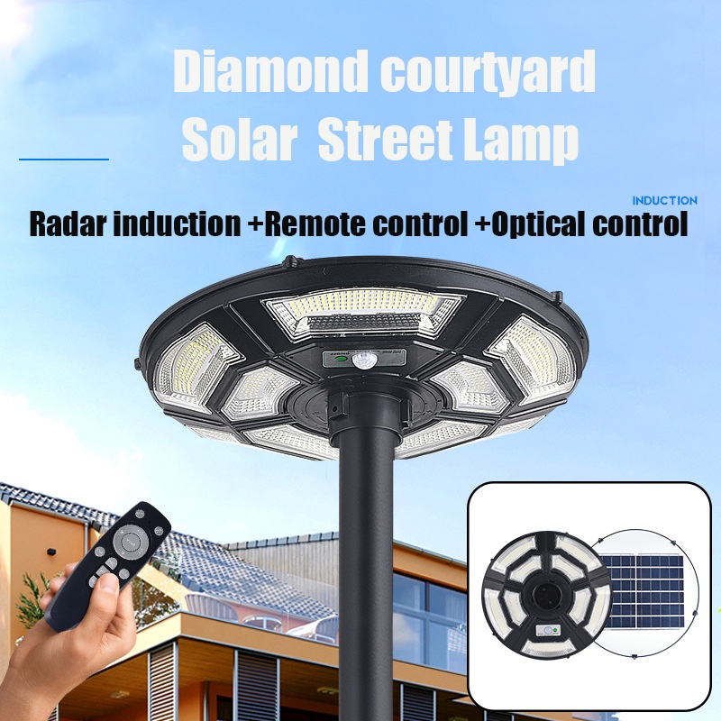 3000W UFO Solar Light Lampu Solar jalan Solar Light Outdoor Lighting Waterproof IP67 Solar ...