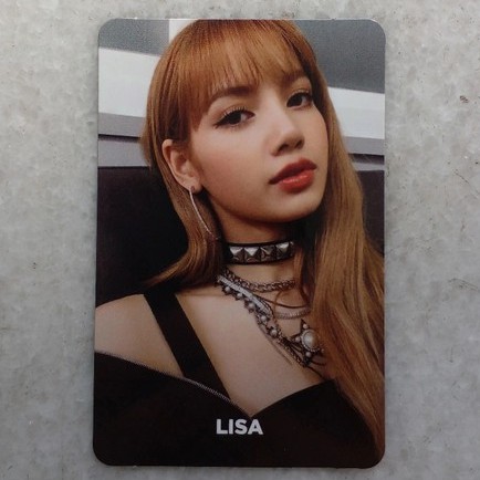 LISA PHOTOCARD BLACKPINK SQUARE UP ALBUM | Shopee Malaysia