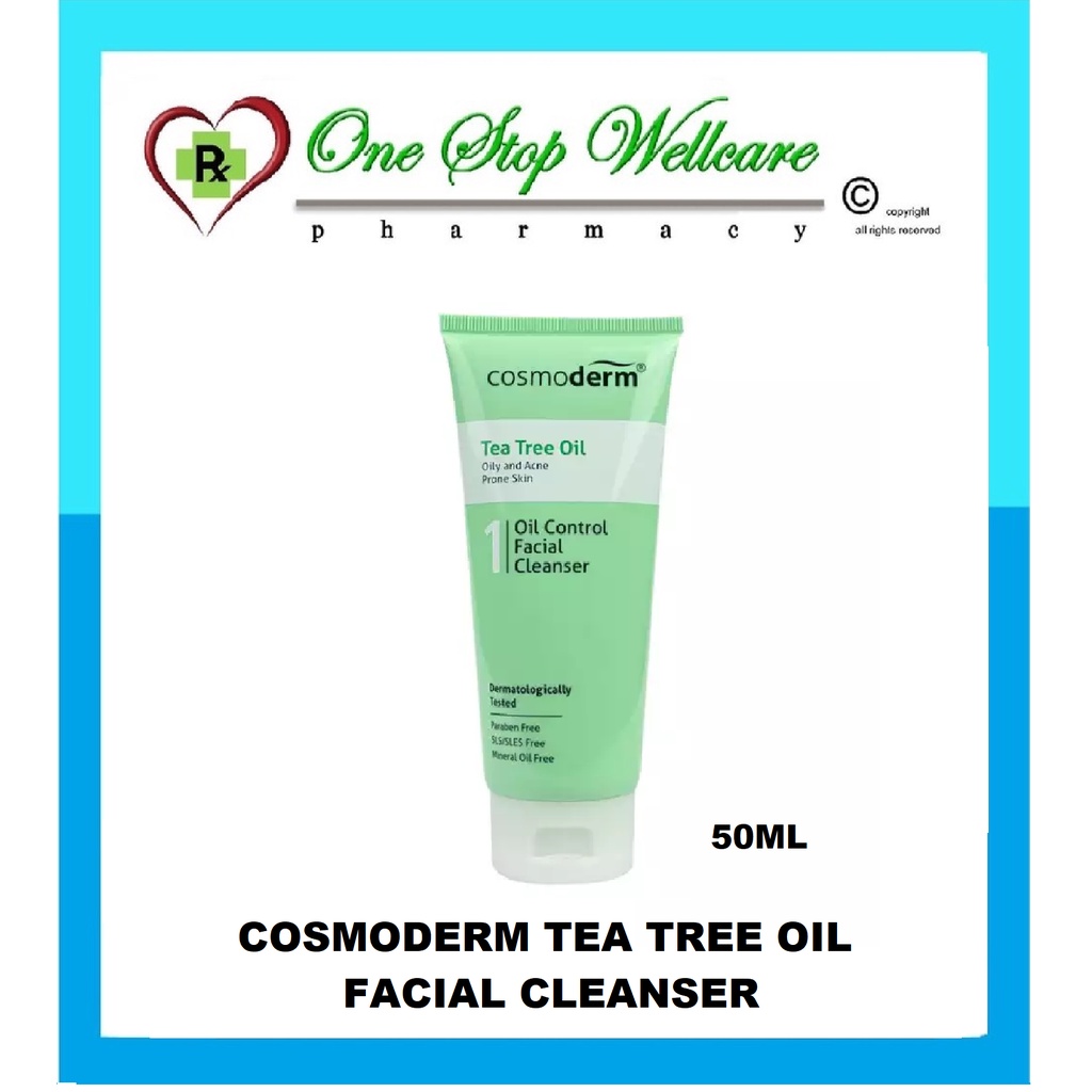 COSMODERM TEA TREE OIL FACIAL CLEANSER/WHIPPED CLEANSER/FACIAL MASK ...