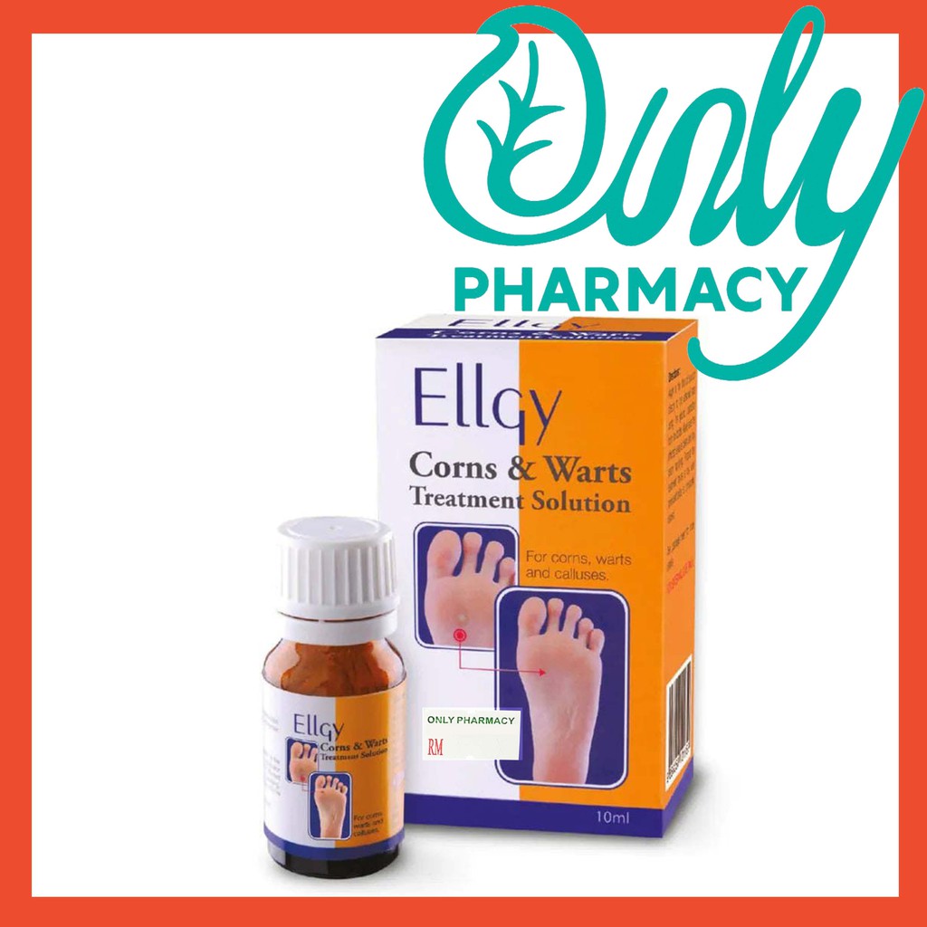 Ellgy Corn & Warts Treatment Solution 10ml | Shopee Malaysia
