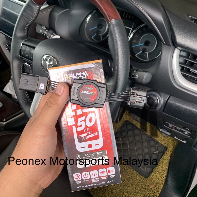 (LED LIGHT PROMO) Alphatech Spark 3 🔥 Throttle Controller Myvi Bezza Axia Triton Ford Isuzu Dmax ...