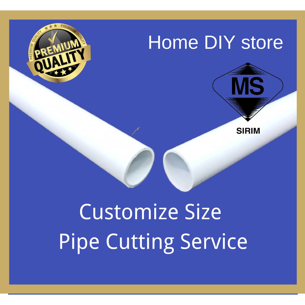 DIY Pipe Customize Size Cutting Services | Shopee Malaysia