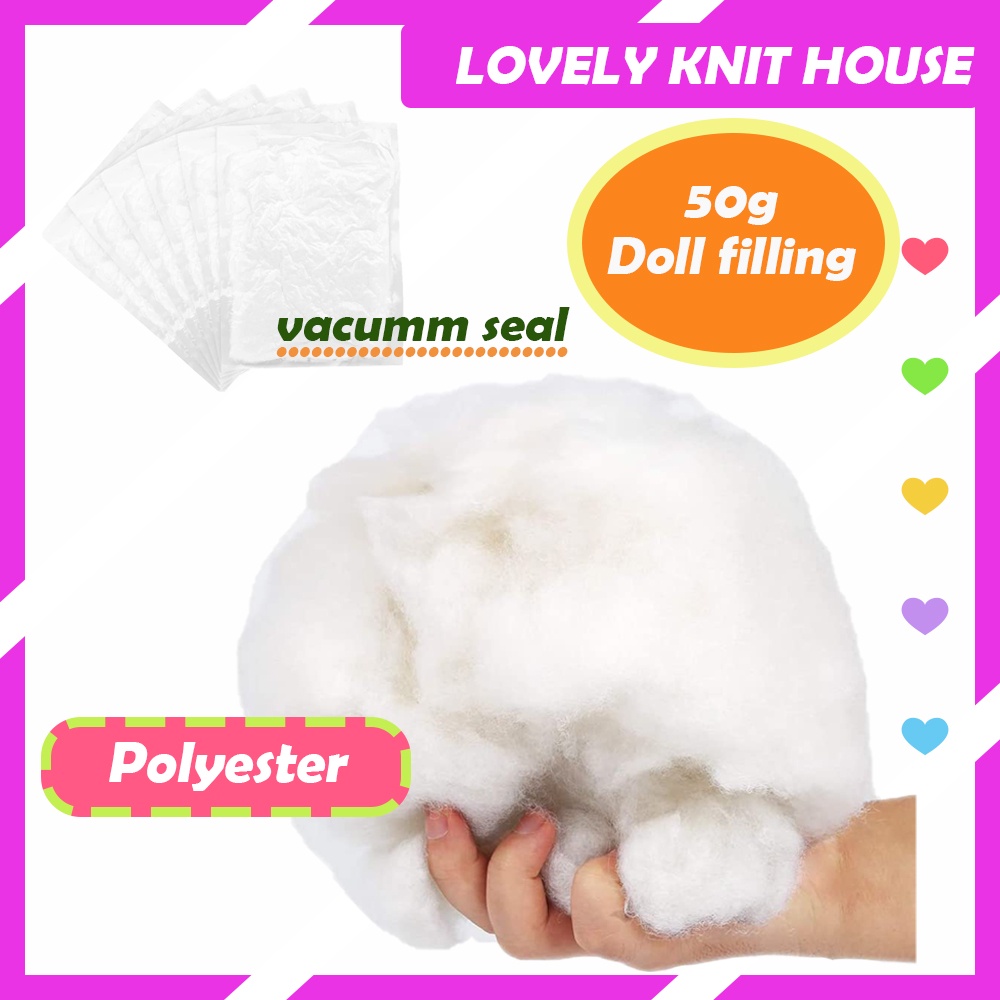 ️Malaysia Ready stock ️50g Cotton Polyester Loose Fiber Cotton Doll ...