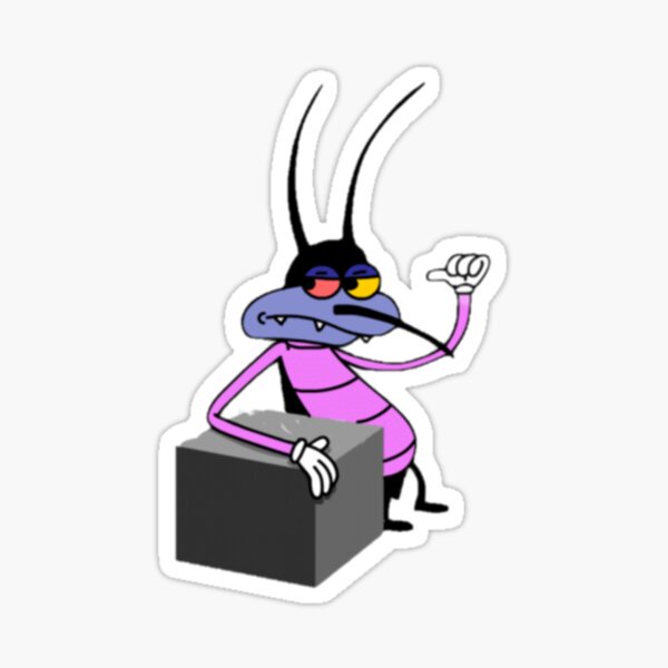 Oggy and The Cockroaches Stickers v1 | Shopee Malaysia