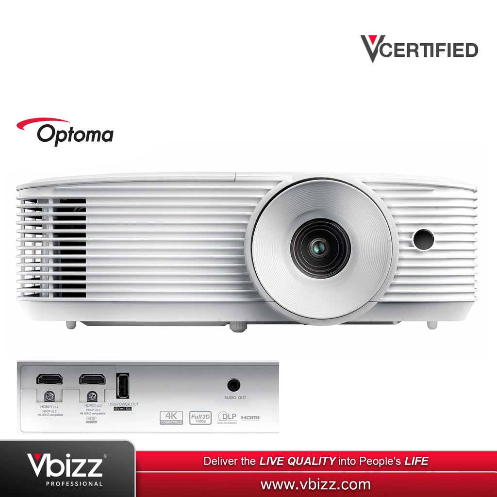 OPTOMA HD30-HDR 3800 Lumens Full HD 3D DLP Projector (HD30HDR) | Shopee ...