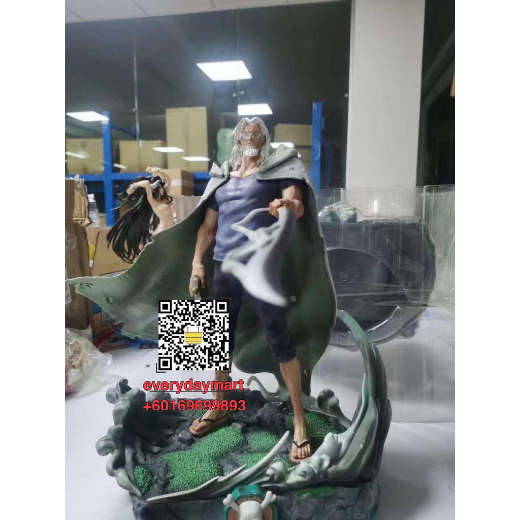 ONE PIECE💥SILVERS RAYLEIGH💥ACTION FIGURE TOYS STATUES🔥海贼王冥王雷利🔥手办模型 ...