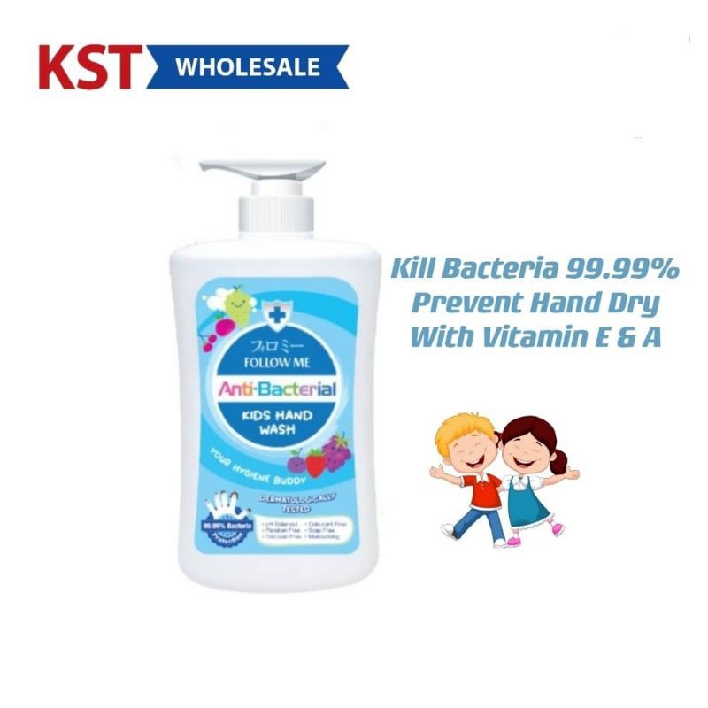 Follow me Anti Bacterial Kids Hand Wash 400ml | Shopee Malaysia