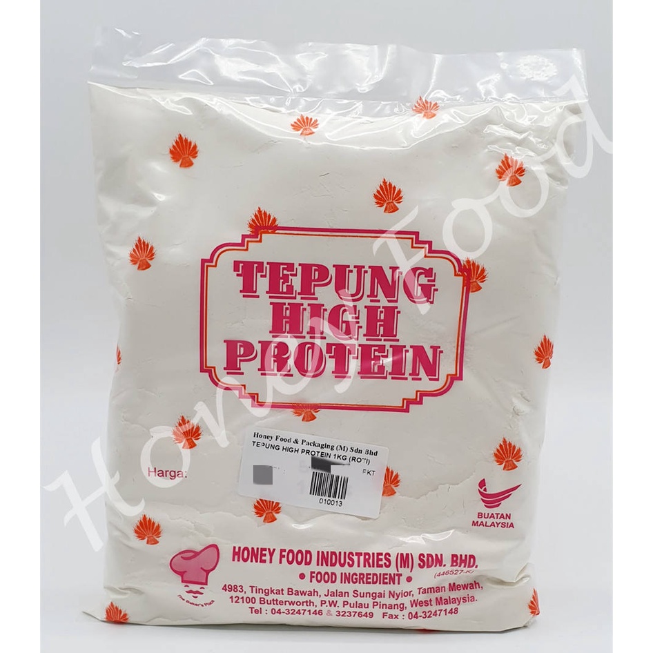 High Protein Flour | Tepung High Protein | 高筋面粉 (1kg) | Shopee Malaysia