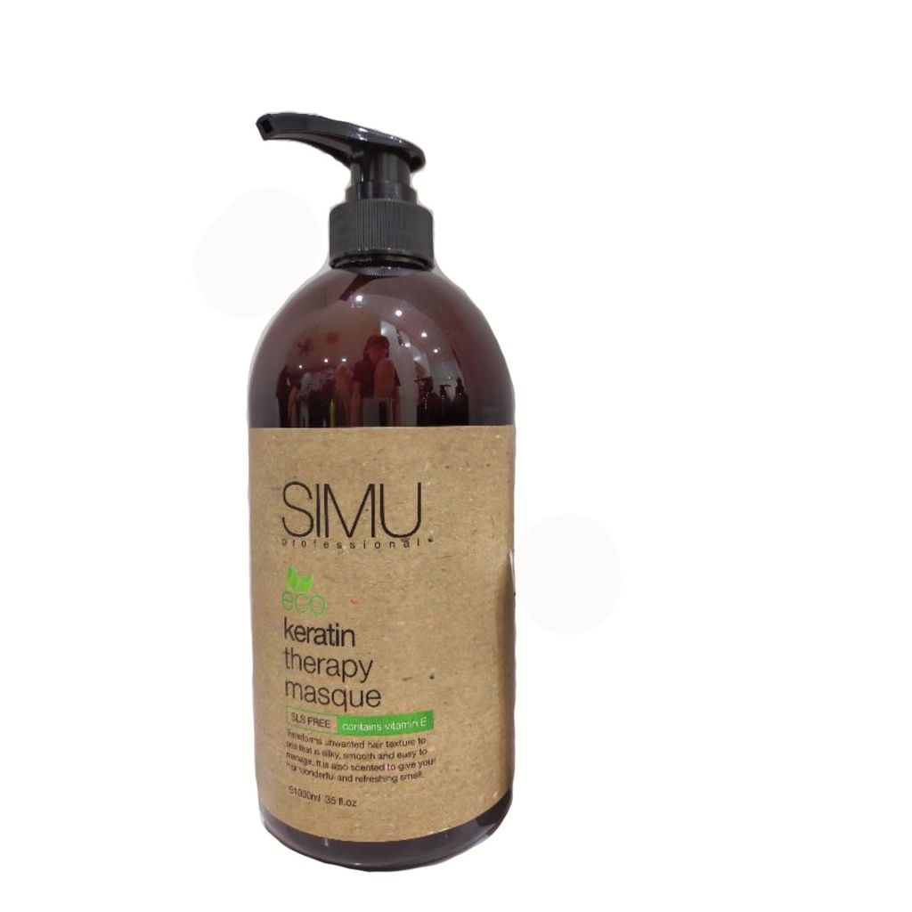 Simu Professional Salon Eco SLS Free Shampoo/Conditioner Mask 1000ml ...