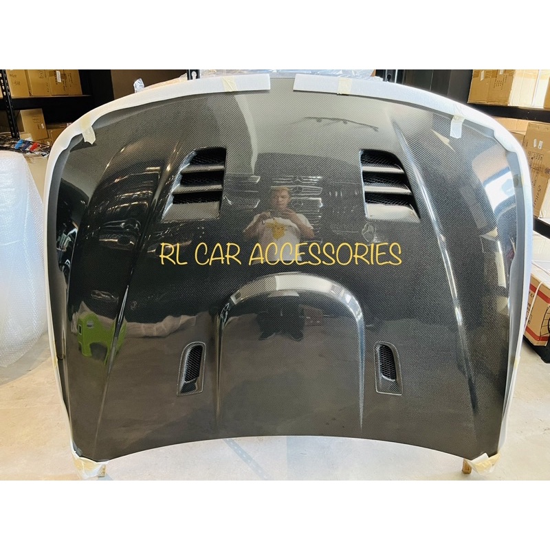 BMW F30 F31 F32 F36 3 Series M3 Vented carbon fiber front bonnet hood ...