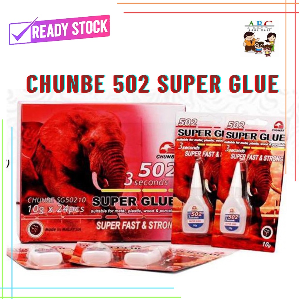 ( READY STOCK ) CHUNBE 502 SUPER GLUE | Shopee Malaysia