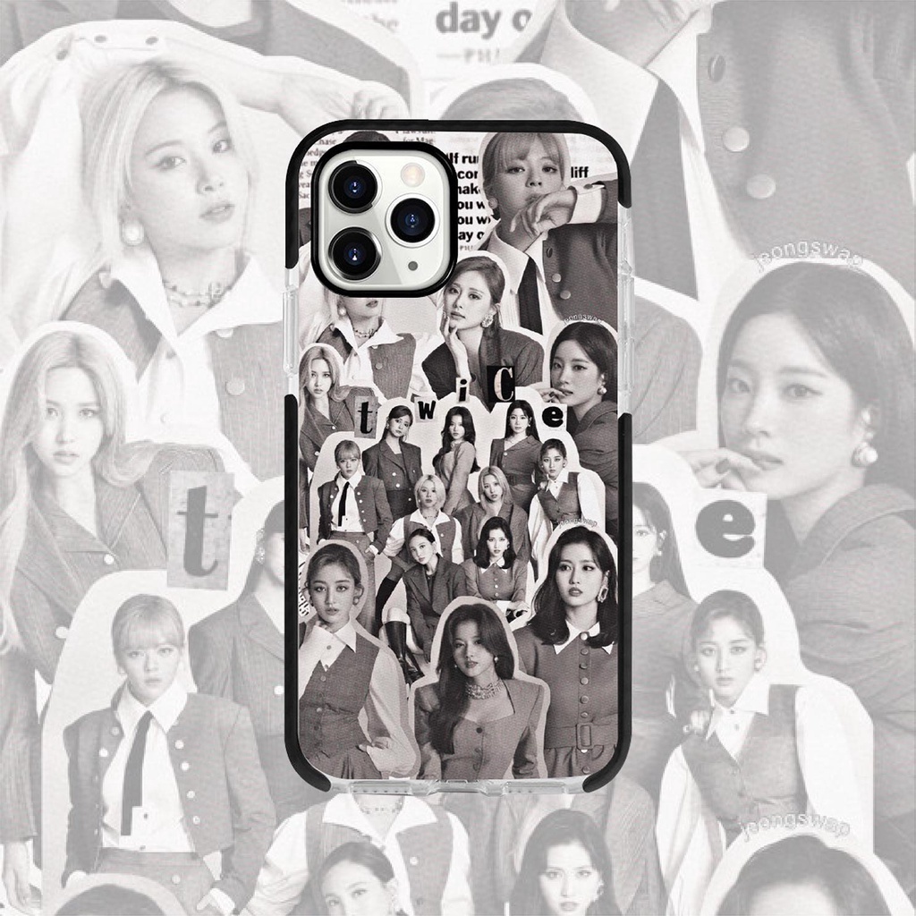 TWICE COLLAGE #1 DESIGNATED BUMPER CASE IP 6 UNTIL 13 Pro Max | Shopee ...