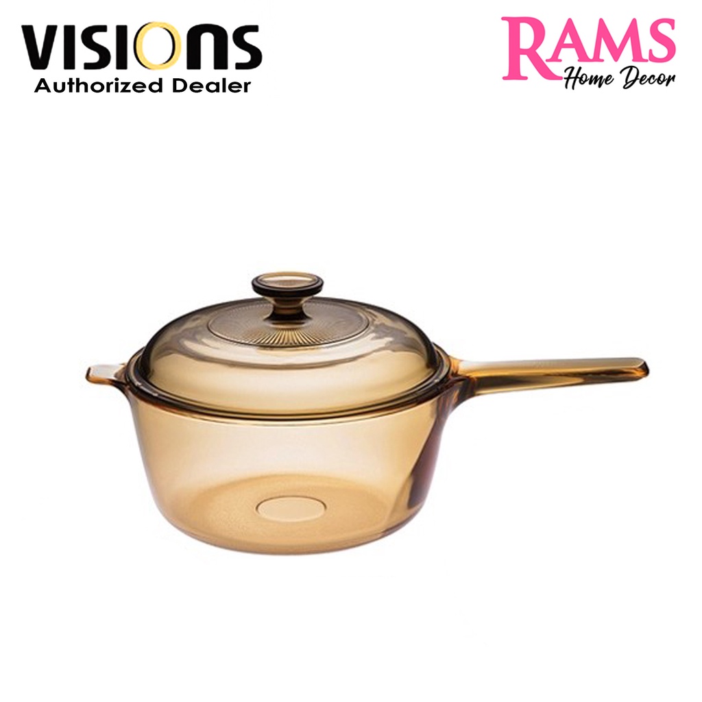 Visions 2.5L Covered Saucepan with Cover / Saucepan / Pots and Pans ...