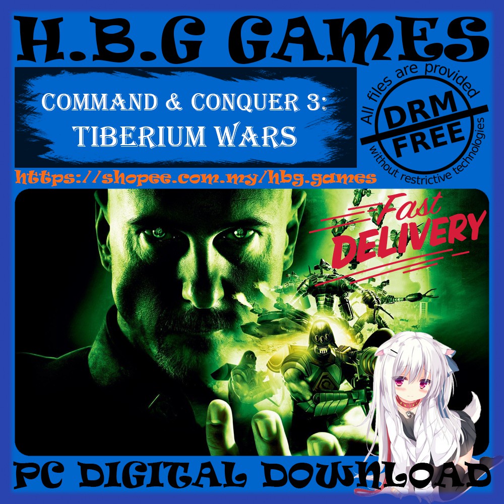 Command & Conquer 3: Tiberium Wars [PC DIGITAL DOWNLOAD] [OFFLINE] | Shopee Malaysia