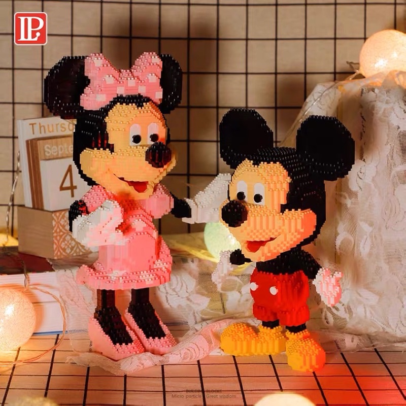 LP BLOCK MICKY MOUSE& MINNIE MOUSE(200573/200588) | Shopee Malaysia