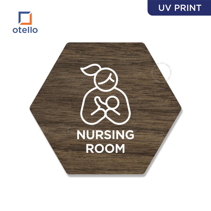 Signage Nursing Room Sign Board Breast Milk Corner Label Breastfeeding ...