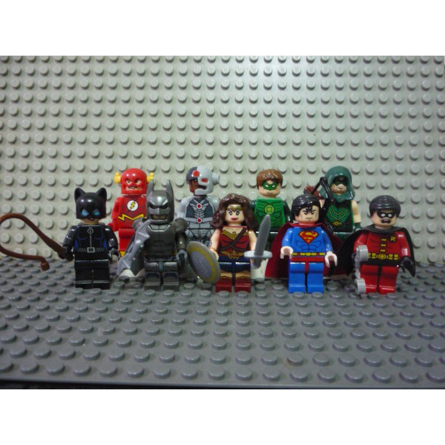 Custom Lego DC Universe Super Heroes All Stars Mini Figure | Shopee ...