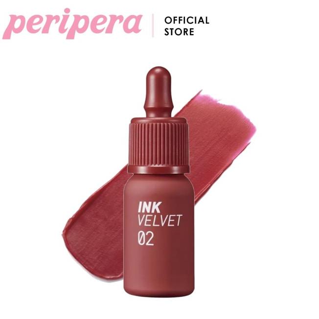 Peripera Velvet Ink 2 Celeb Deep Rose | Shopee Malaysia