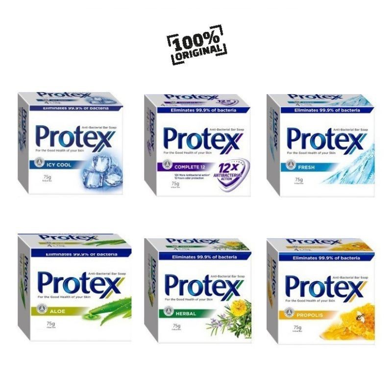 Protex Bar Soap 75g Body Wash Anti-Bacterial Sabun Mandi Bar/Tongkol ...