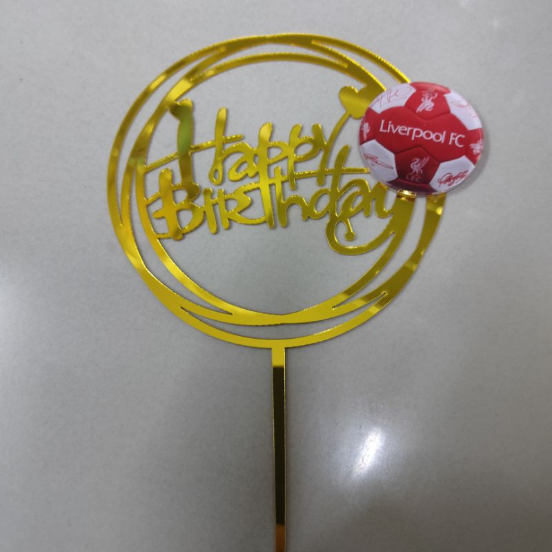 liverpool cake topper (1pc) | Shopee Malaysia
