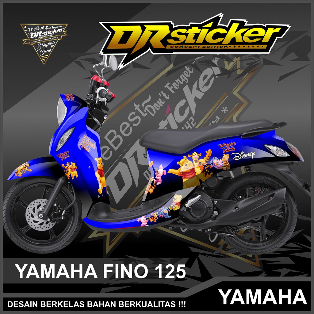 Fino Decal Sticker - Fino Decal Sticker winne Design 3D Full Body Plus ...