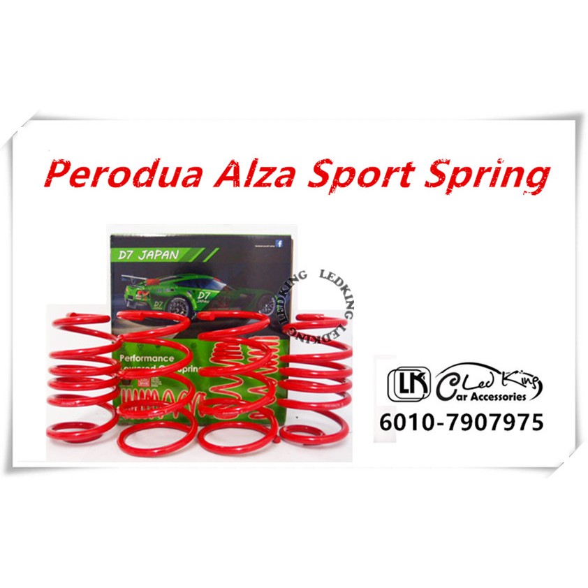 🔥 Ready Stock 🔥 Perodua Alza Sport Spring D7 JAPAN | Shopee Malaysia