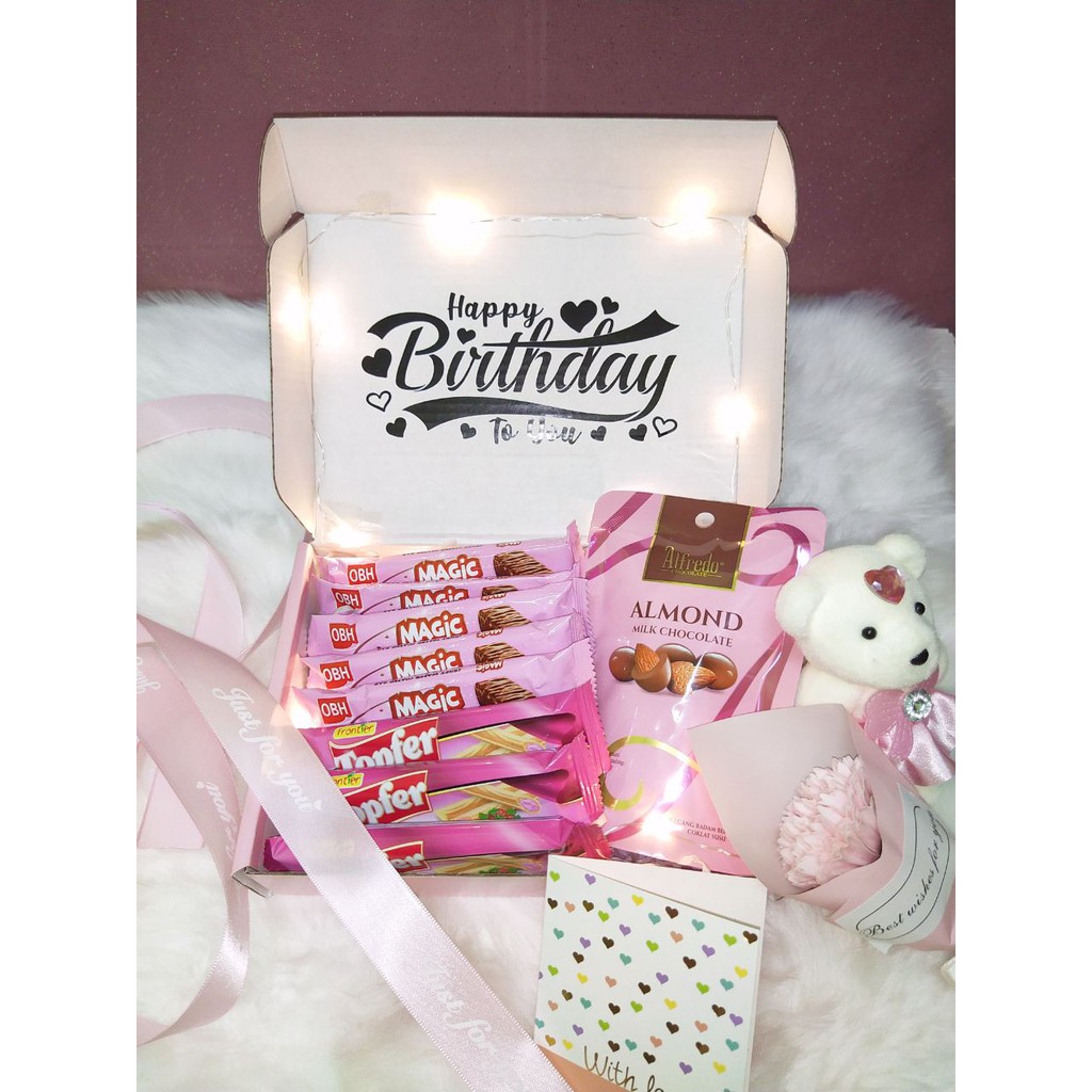 💥BUDGET💥🎀SET PINK CHOCO C GIFT BOX🎀 | Shopee Malaysia