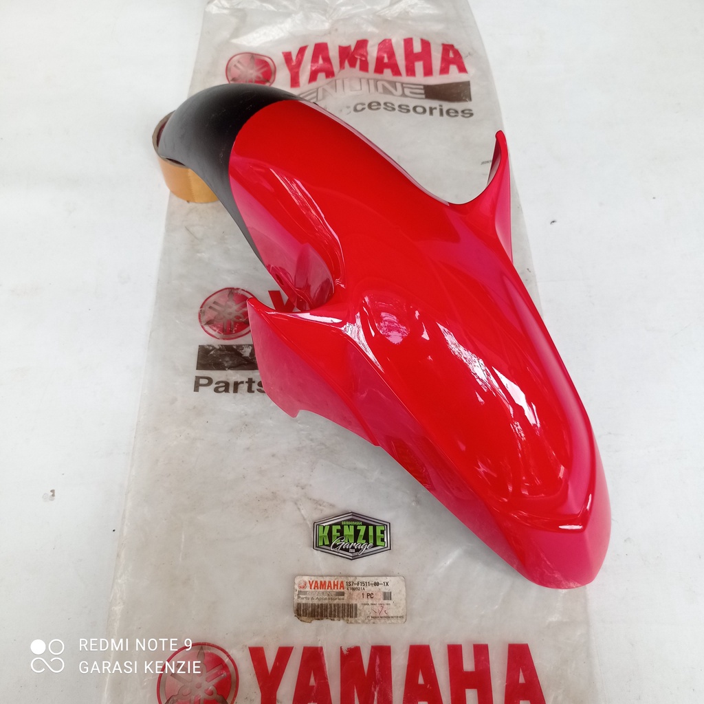 MERAH Jupiter MX Old Old Red VRC Front Fender Fender Original YGP ...