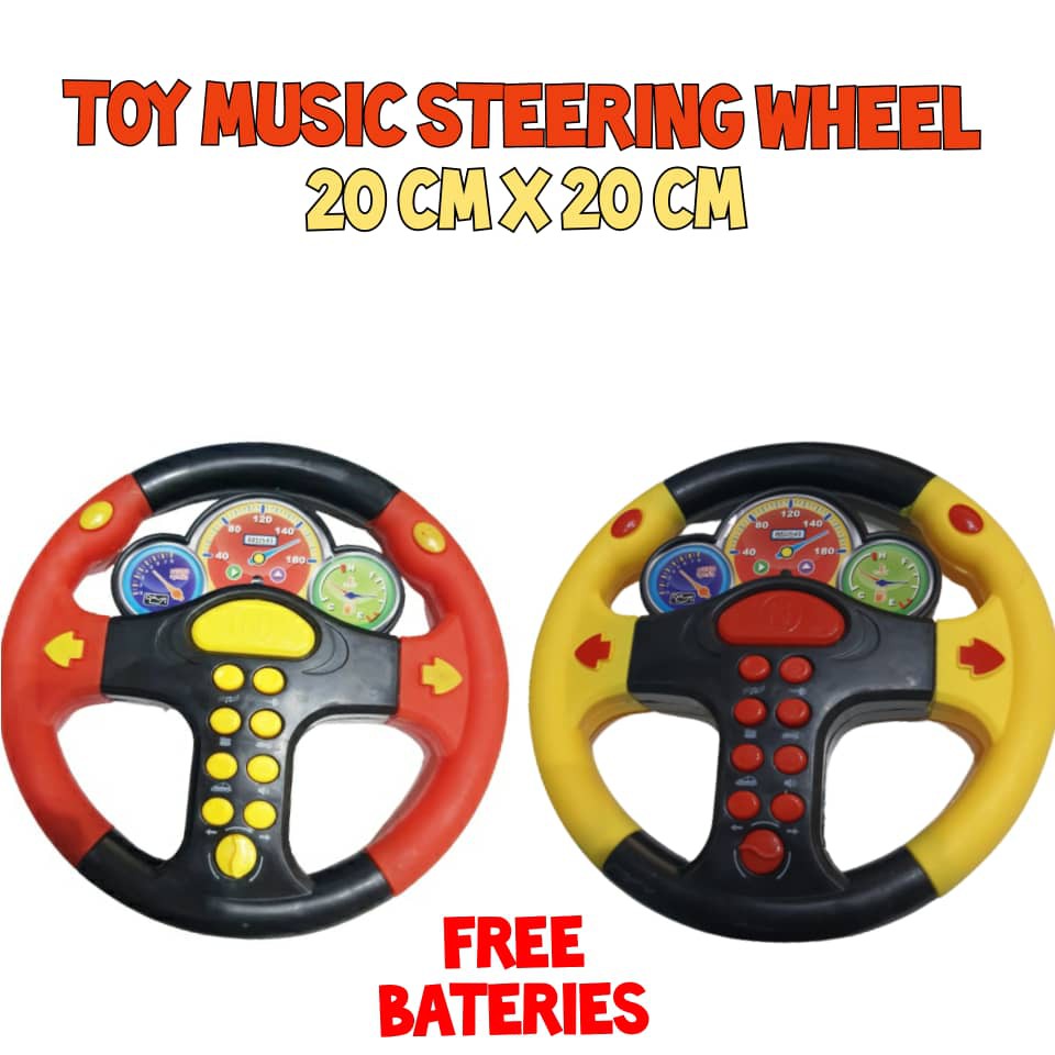 🔥READY STOCK🔥 Toy music steering - Car Driving Sound Education Toys ...