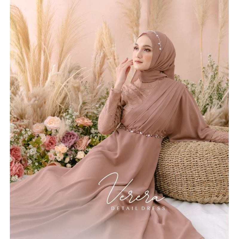 Vereta DRESS _ Party DRESS - MUSLIMAH DRESS - WUDHU Invitation DRESS ...