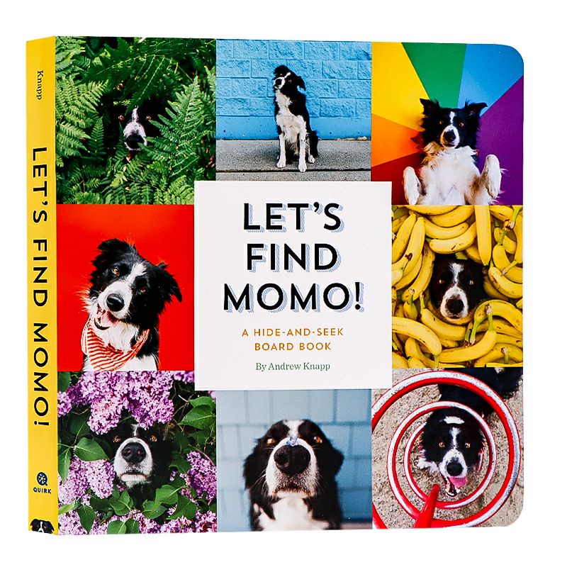 Let's Find Momo! : A Hide-and-Seek Board Book | Shopee Malaysia