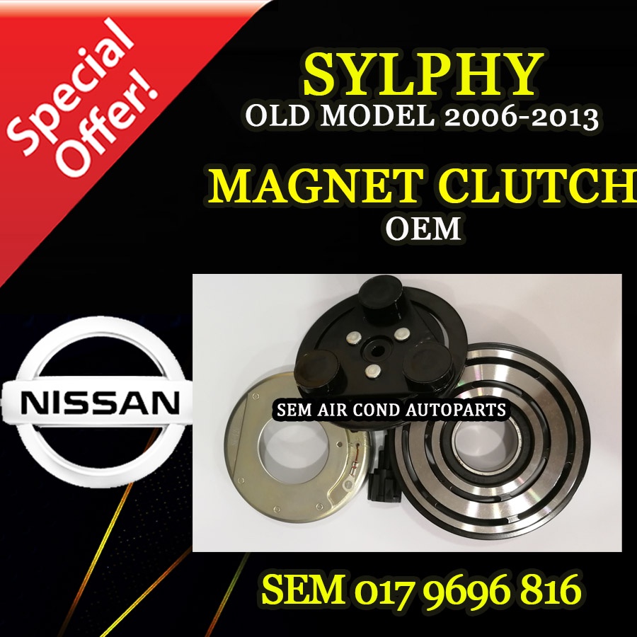 NISSAN SYLPHY OLD MODEL 2006-2013 YEAR OEM TAIWAN NEW MAGNETIC CLUTCH ...