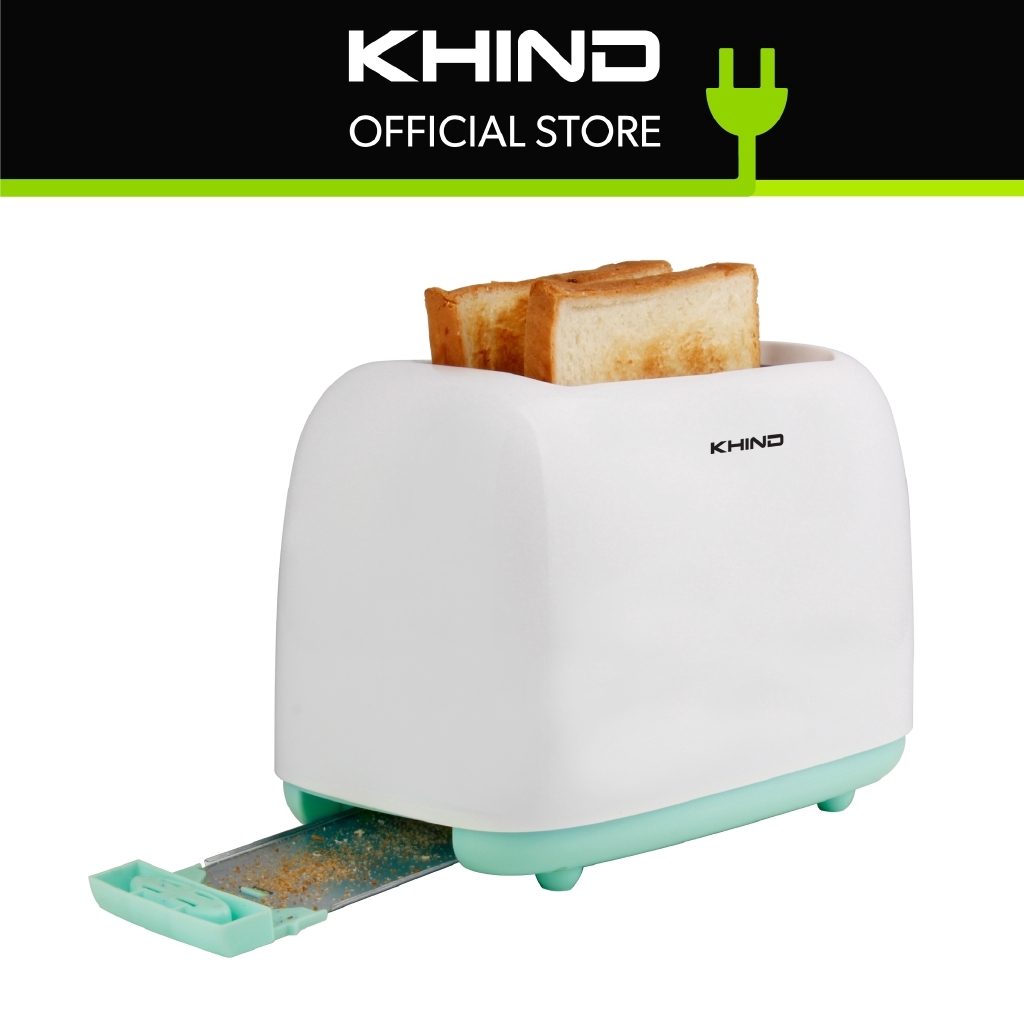 KHIND Bread Toaster with Anti-Dust Cover | Pembakar Roti (2 Slices ...