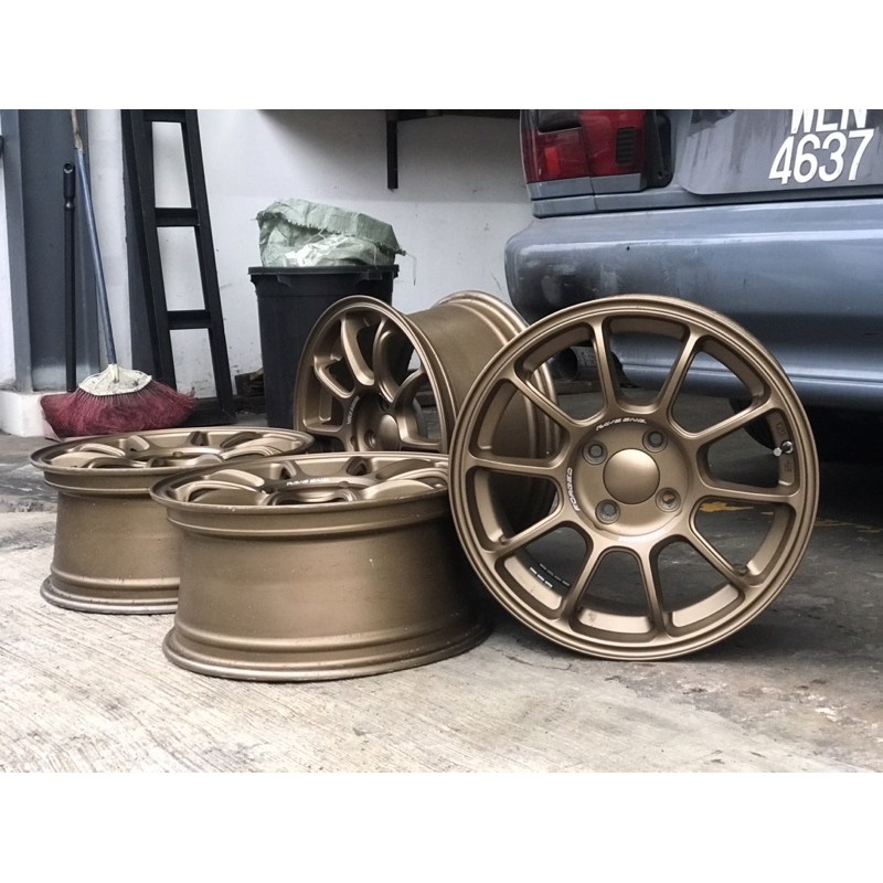 ZE40 Rays Engineering Volk Racing Sport Rim 15 inch | Shopee Malaysia