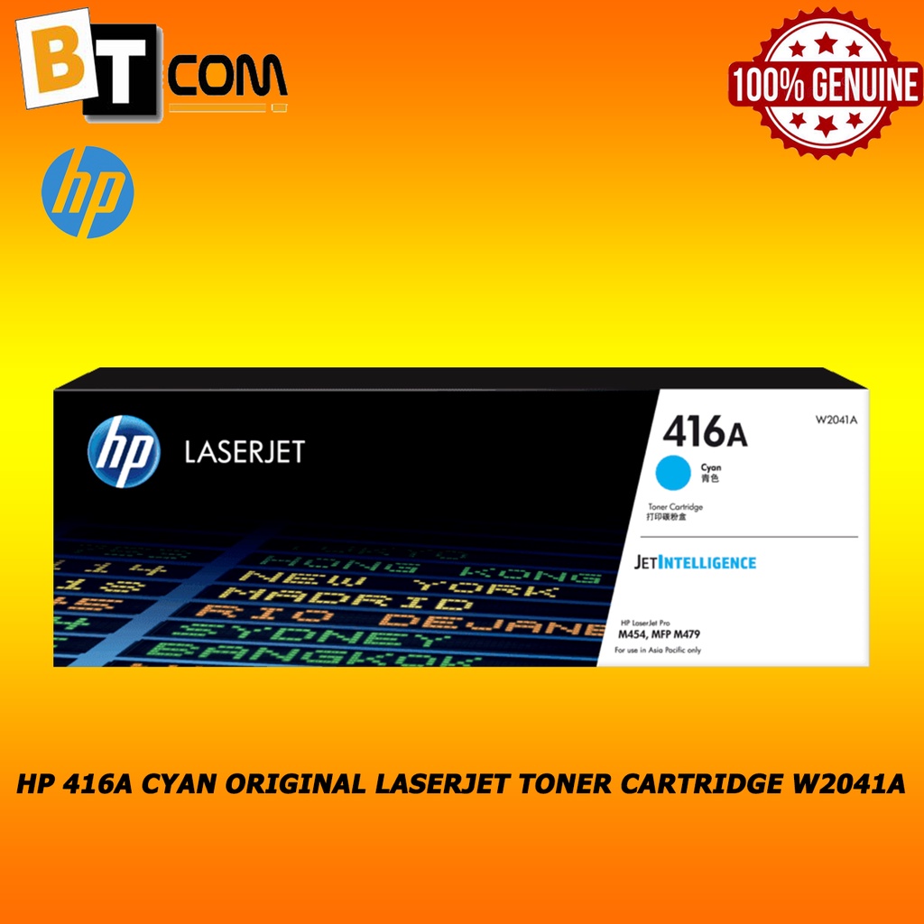 HP 416A Cyan Original LaserJet Toner Cartridge W2041A | Shopee Malaysia