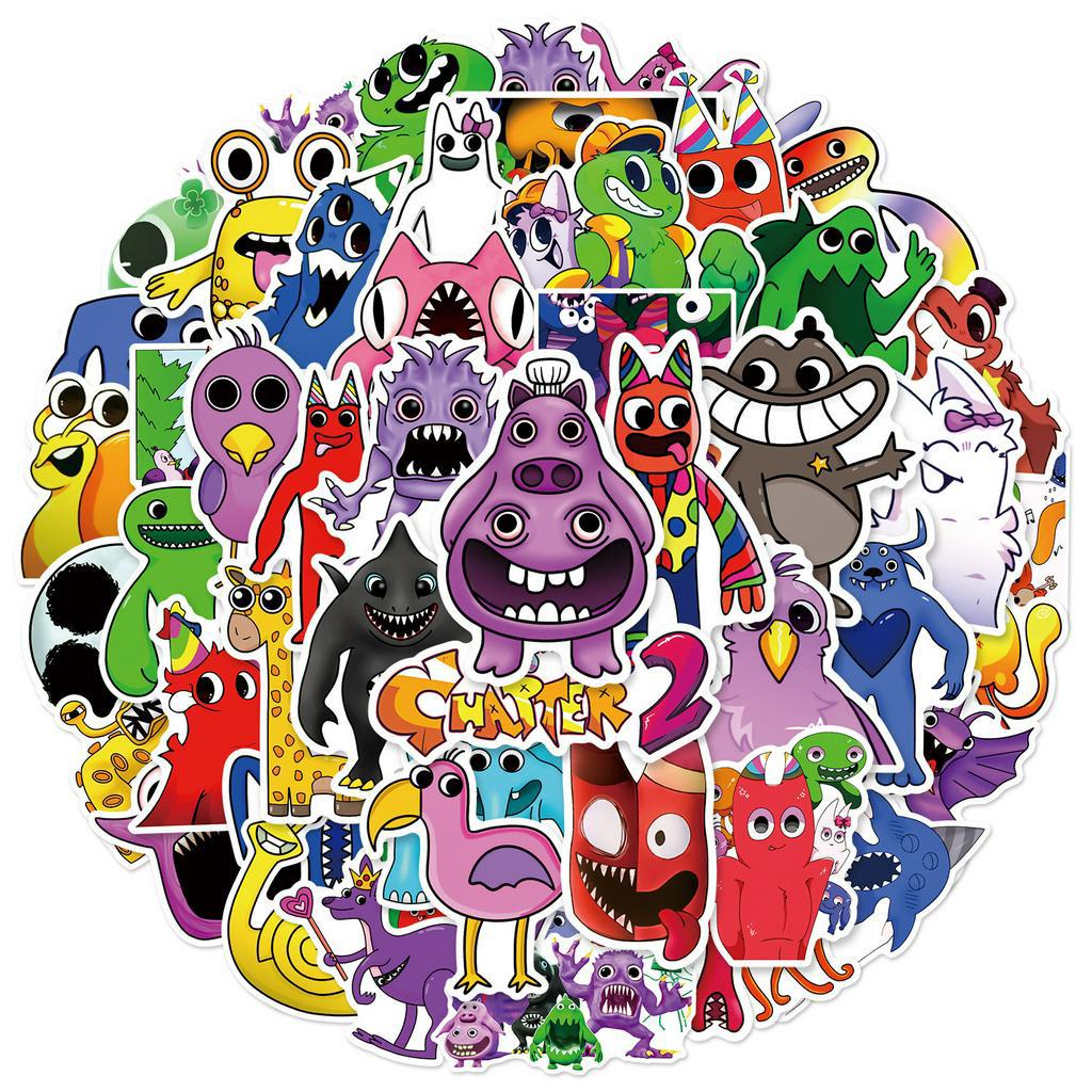 Stickers Garten of Banban kit 50 pieces jumbo josh | Shopee Malaysia