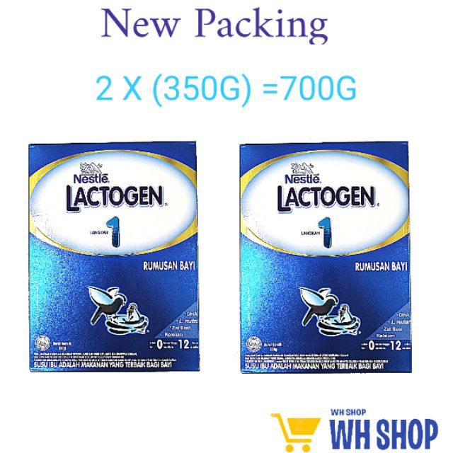 Lactogen Infant Formula 1 (2 x 350g)=700g | Shopee Malaysia
