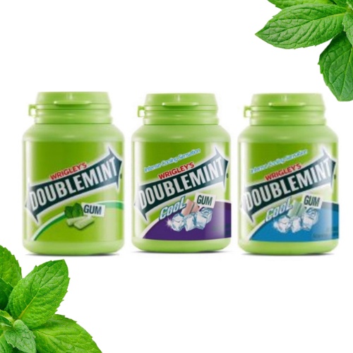 WRIGLEY'S DOUBLEMINT GUM ORIGINAL/COOL GUM MENTHOL & EUCALYPTUS ...