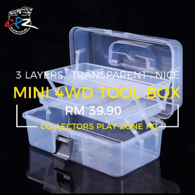 Tamiya Mini 4wd Tools Box (Imitation) | Shopee Malaysia