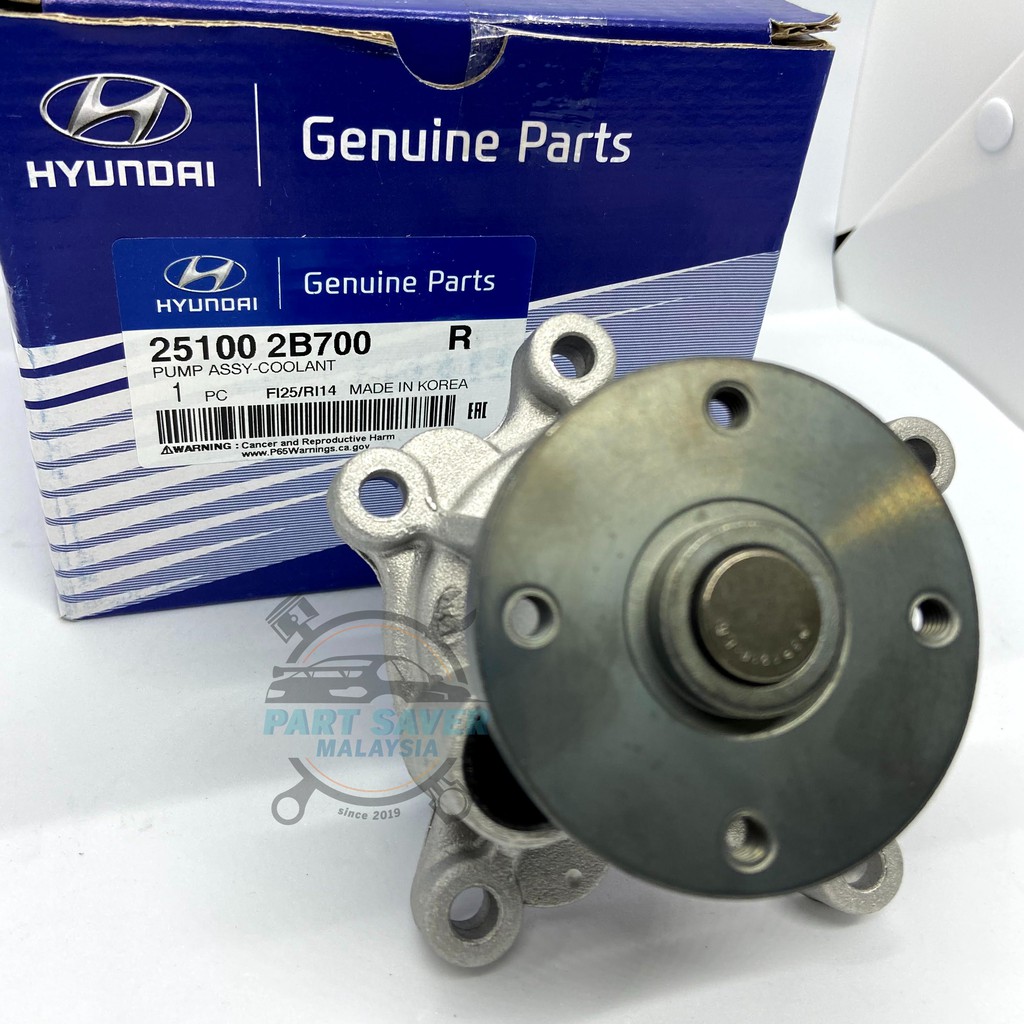25100-2B700 GENUINE KIA HYUNDAI WATER PUMP / COOLANT PUMP / FORTE ...