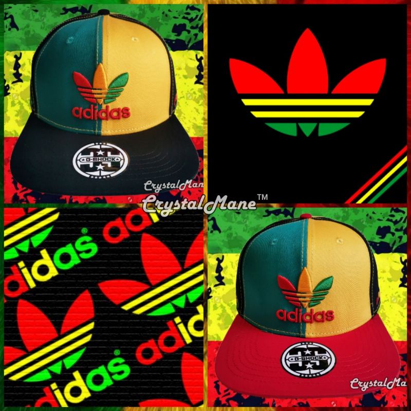 Branded Rasta Colour Premium Snapback Cap In Stock | Shopee Malaysia