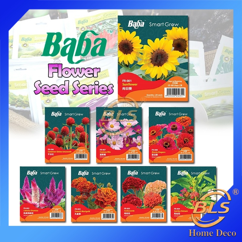 【EXPIRED - Buy 1 Free 1 - Random】BLS BABA Smart Grew Flower Seed NON ...