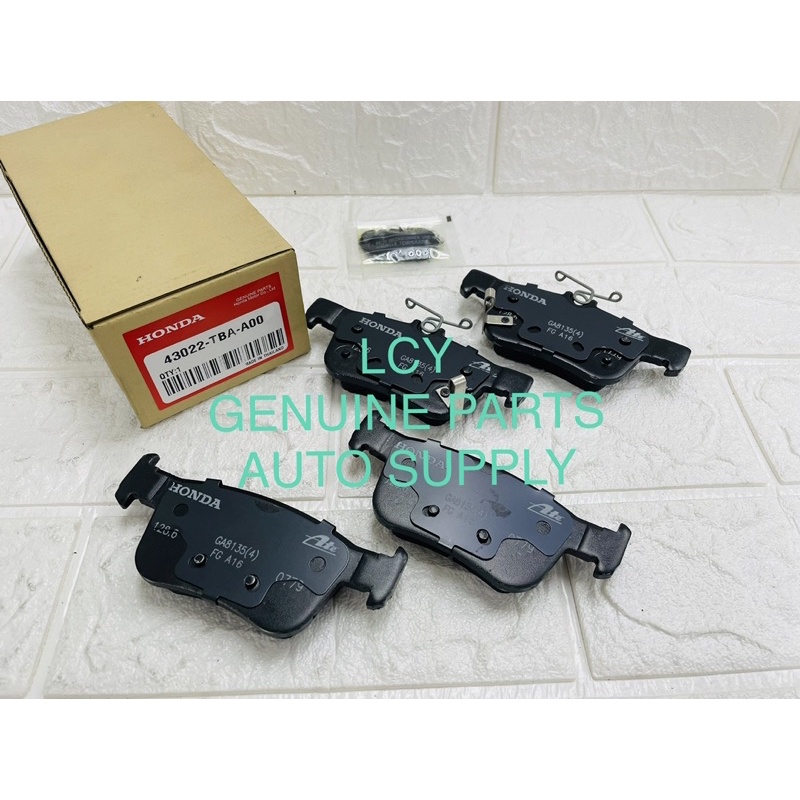 HONDA CIVIC FC TEA 1.5 TURBO / 2.0 BRAKE PAD(REAR)(43022-TBA-A00 ...
