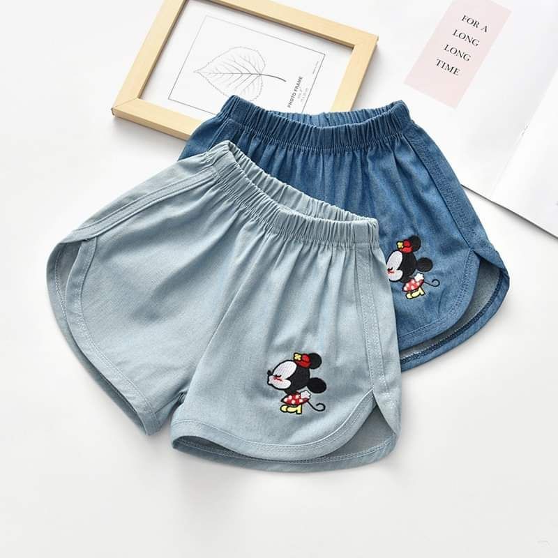【READY STOCK】Minnie Mouse Girl Kids Short Pant | Shopee Malaysia