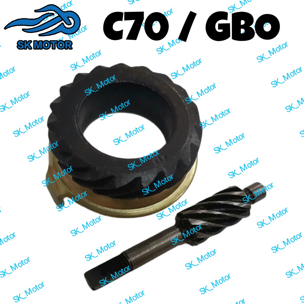 Honda C50 / C70 / GBO / GBOJ / GB6 FAME Meter Gear Speedometer Gear ...